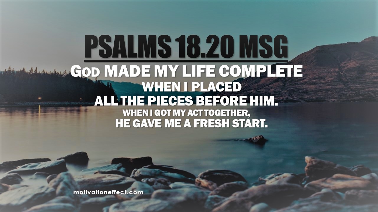 10 Inspirational Bible Verses About Life to start your Day.